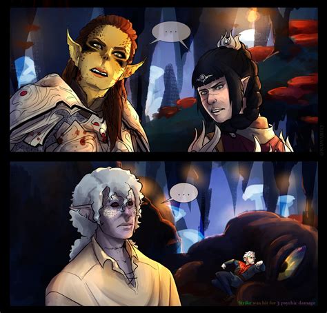 Lae Zel X Shadowheart On Tumblr