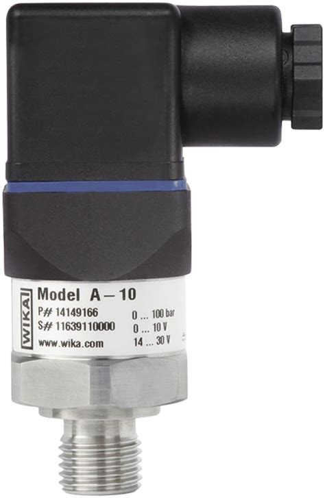 Wika A 10 Pressure Transmitters Pressure Sensors Instrumart