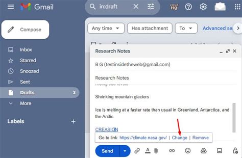 How To Add A Link In Gmail