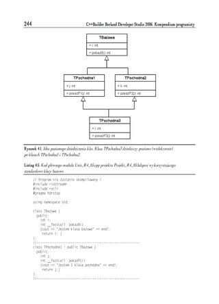 C Builder Borland Developer Studio 2006 Kompendium Programisty PDF