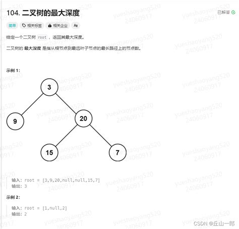 Letcode Top 100二叉树专题 Csdn博客