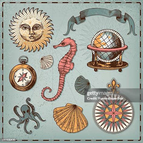 Compass Cartoon Photos And Premium High Res Pictures Getty Images