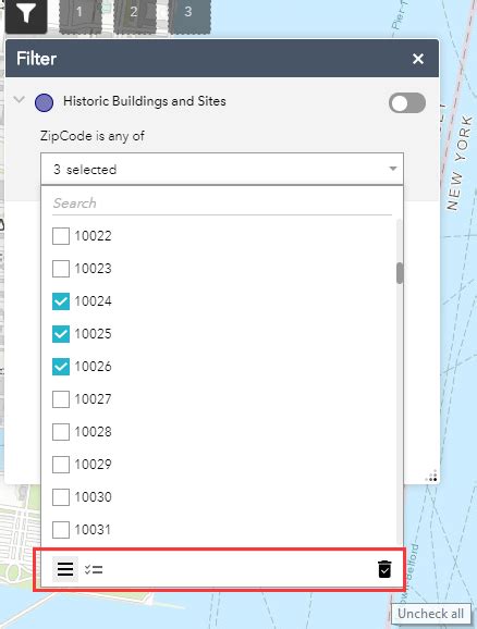 Add A Multi Select To The Filter Widget In Web App Esri Community