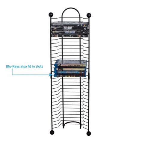 Atlantic 32 Light Weight Nested Media Storage Standalone Tower In