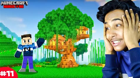 Building Big Tree House In Minecraft Hardcore Part YouTube