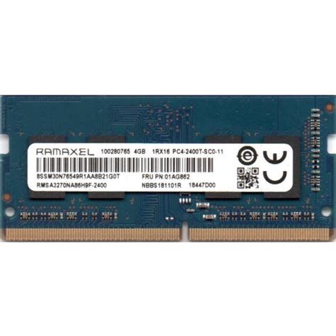 Память Ramaxel 4 Gb So Dimm Ddr4 2400 Mhz Rmsa3270na86h9f 2400 фото отзывы характеристики