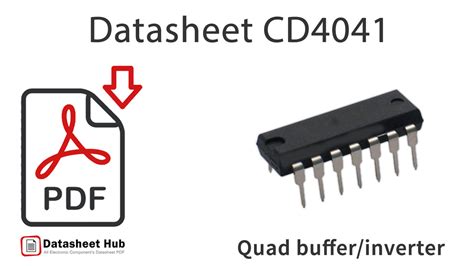 CD4041 Quad Buffer Inverter Datasheet Hub