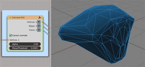 Concave Hull Sverchok Documentation