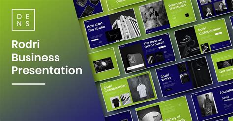 Родри — Шаблон Powerpoint для бизнеса Шаблоны презентаций Включая творческий и компания Envato
