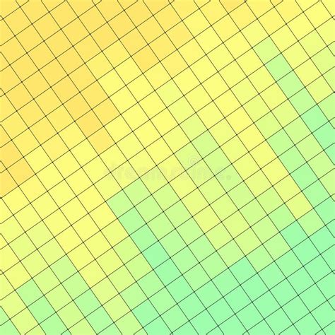 Diamond Square Shaped Abstract Mosaic Tiles Pattern With Diagonal Symmetrical Repeating Beige