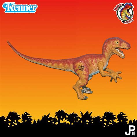 Velociraptor EletrÔnico Jp10 Jurassic Park Kenner 1993 Figura Articula Dinoloja A Melhor