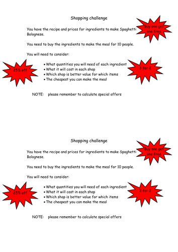 Functional Activity Ks3 Number Measures Proportion Teaching Resources