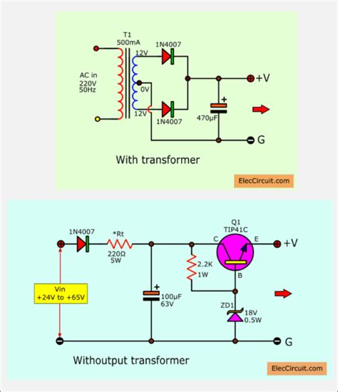 Speaker Protector Schematic Diagram