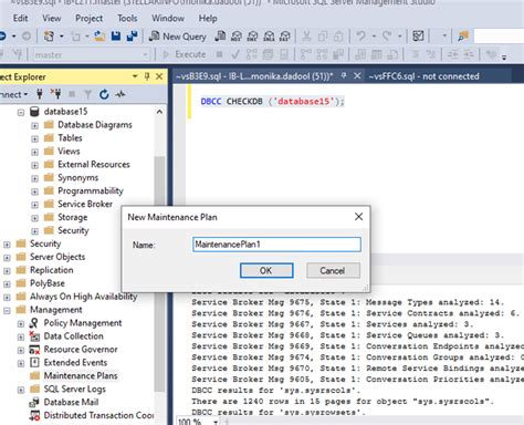 How To Use Dbcc Checkdb To Check The Integrity Check In Sql Db
