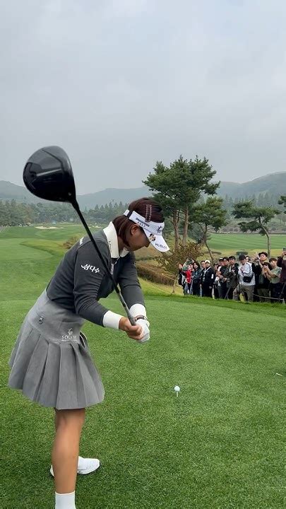고진영프로 멋진 드라이버스윙👍🏻 Golf Golfswing Lpga 고진영스윙 Youtube