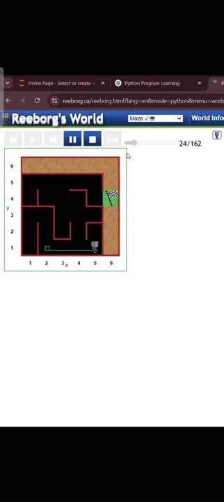 Codingchallenges Python Reeborgsworld Problemsolving Logicbuilding Satish Kumar