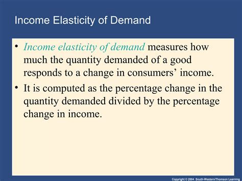 elasticity and its application ppt
