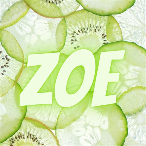 Zoe Girl Name In 2024 Zoe Z Wallpaper Christmas Decor Diy