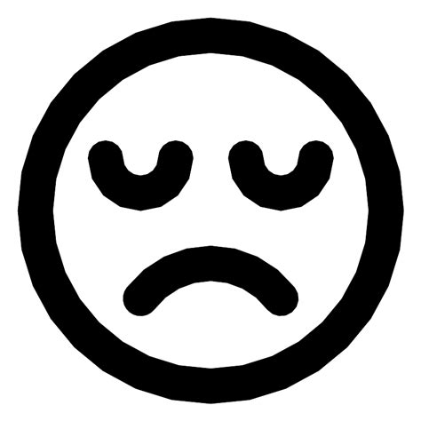 Emoji Sad 2 Vector SVG Icon SVG Repo