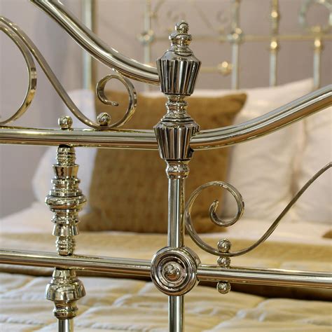 Victorian All Brass Antique Bed Mk283 At 1stdibs King Size Brass Bed