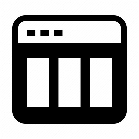 Grid Grid03 Interface Interface Grid Layout Table Content Icon Download On Iconfinder