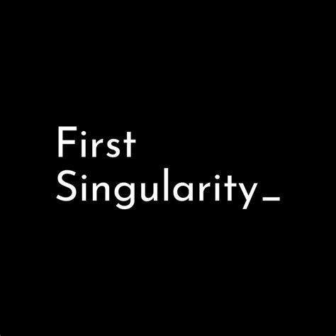 First Singularity Is Now Live From This Point Onwards It Only Becomes