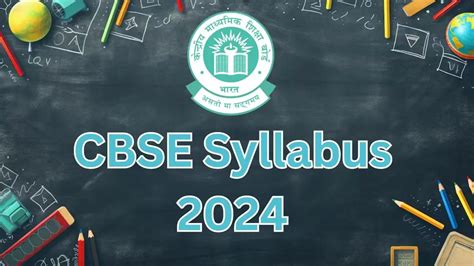 CBSE Syllabus 2024 Download The Syllabus At Cbse Gov In News