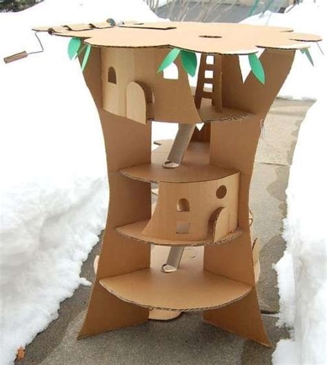 Что можно сделать из картона своими руками из трубок картонной коробки и гофрированного
