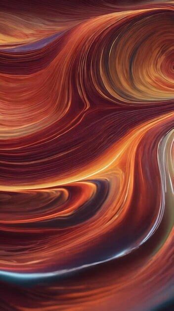 Premium Ai Image 3d Rendering Fluctuations Of Abstract Waves Ripples In Space