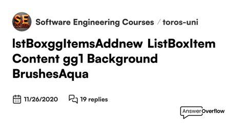 Lstboxggitemsaddnew Listboxitem Content Gg1 Background Brushesaqua Software