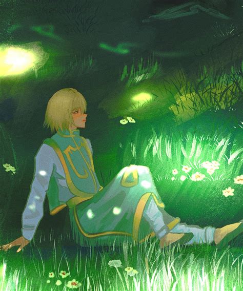 Relaxing Kurapika Fanart Rhunterxhunter