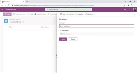 How To Create A List In Microsoft Lists