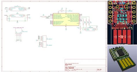 Making Devices NightUSB A PIC18F14K50 Dev Board For USB Experimentations Electronics Lab