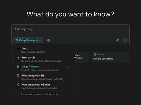 Perplexity的deep Research：基于deepseek的deep Research