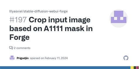 Crop Input Image Based On A1111 Mask In Forge · Issue 197 · Lllyasviel
