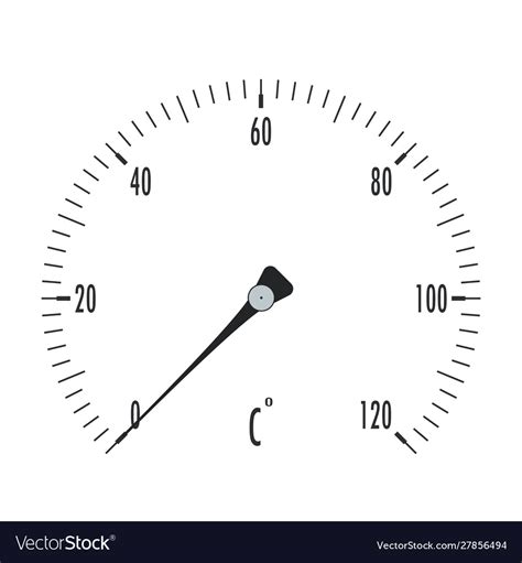 Thermometer Temperature Gauge Royalty Free Vector Image