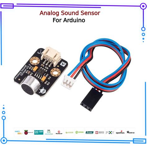 Jual DFRobot Gravity Analog Sound Sensor For Arduino Shopee Indonesia