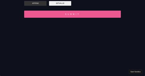 React Hook Form Usefieldarray Forked Codesandbox