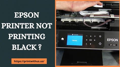 Epson Printer Not Printing Black Solutions To Fix It Yoors