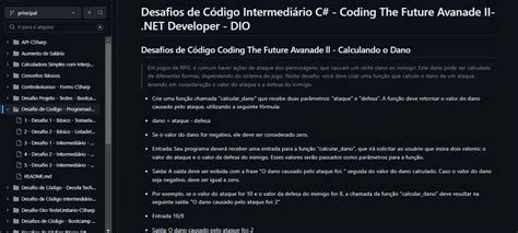 Resolução Desafios Código Intermediário C Coding The Future Avanade Ii Net Developer