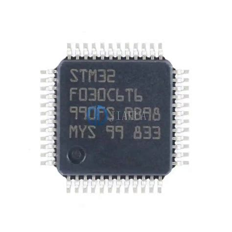 Stm32f030c6t6 Stm32f030k6t6 Lqfp 4832 32 비트 마이크로 컨트롤러 Mcu