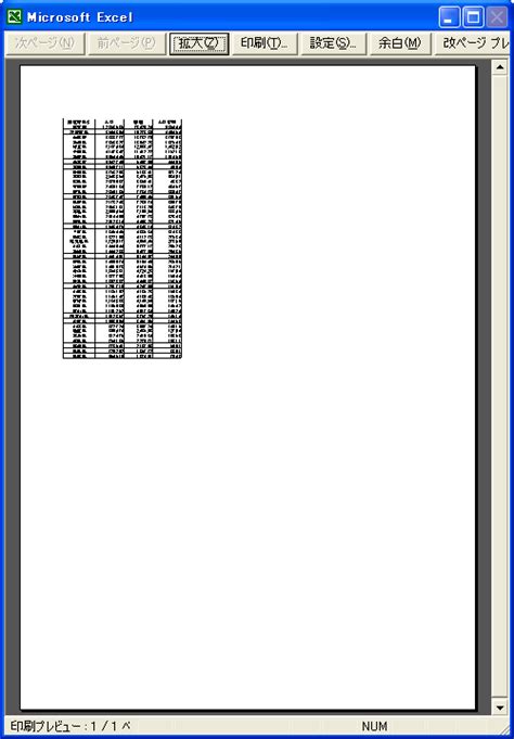 Excel VBAで印刷プレビューの表示倍率をPageSetupとZoomで設定する