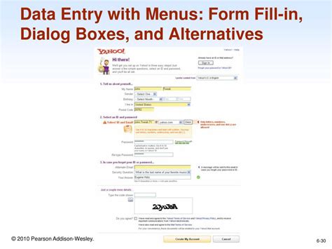ppt chapter 6 menu selection form fill in and dialog boxes