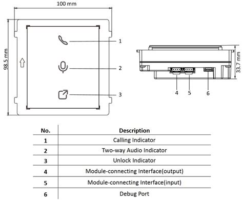 Hikvision Ds Kd In Indicator Module For Ip Intercom Discomp