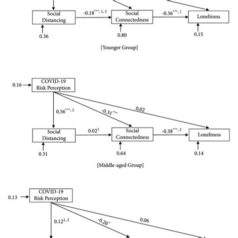 Multigroup Structural Equation Model Results Groups With A Common Download Scientific Diagram
