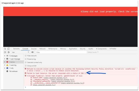 kibana didnt work properly error · issue 62392 · elastic kibana · github