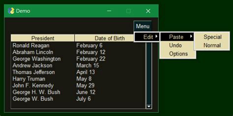 Python Changing Direction Of Menu In Pysimplegui Stack Overflow