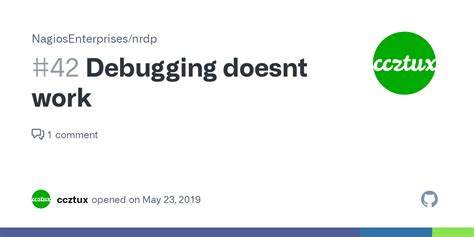 Debugging Doesnt Work · Issue 42 · Nagiosenterprisesnrdp · Github