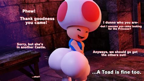 Rule 34 1boy 3d 3d Artwork Ass Big Ass Big Booty Toad Big Butt Butt