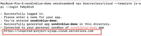 How To Send Transactional Emails With Sendinblue And Serverless Cloud